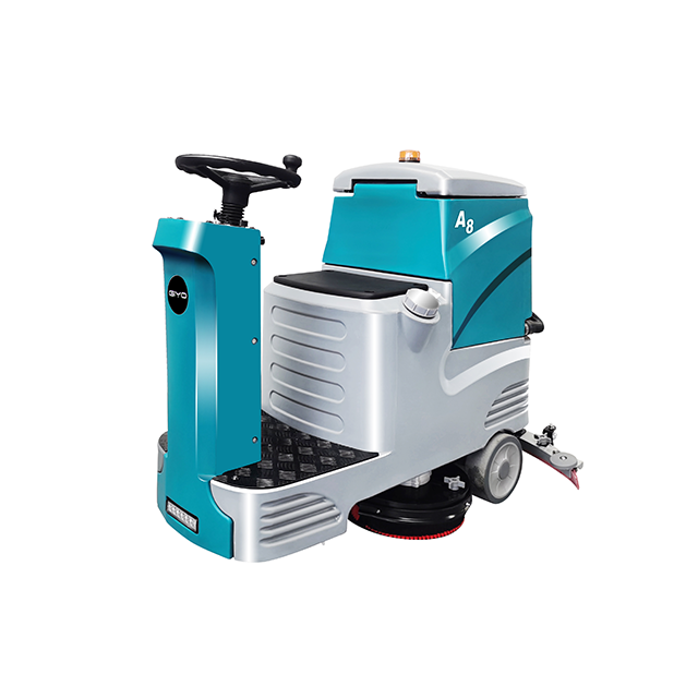 Ride-on Floor Scrubbers for Efficient Floor Cleaning - GIYO