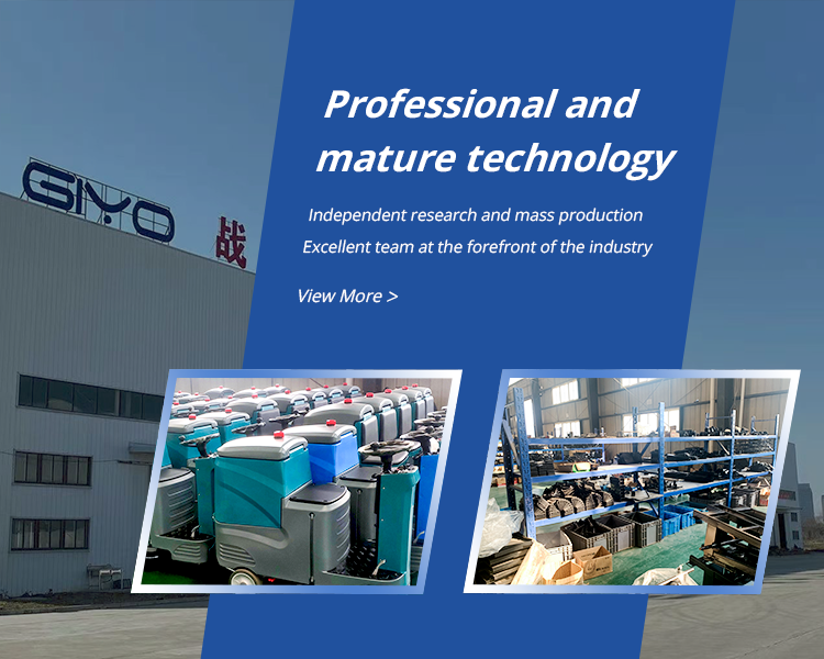 High-Quality Floor Scrubbers & Cleaning Machines - GIYO